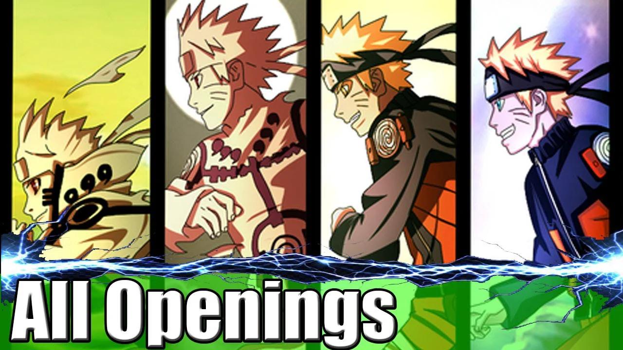 Naruto Shippuden All Openings 1-20 - REACTION