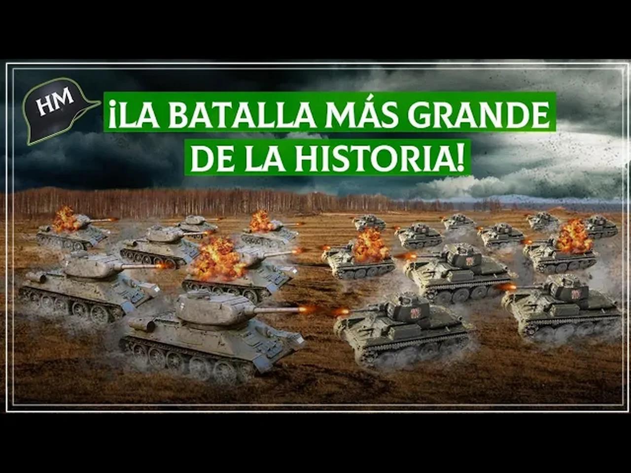Cuando Hitler PERDIÓ la mayor batalla de TANQUES de la HISTORIA I ...
