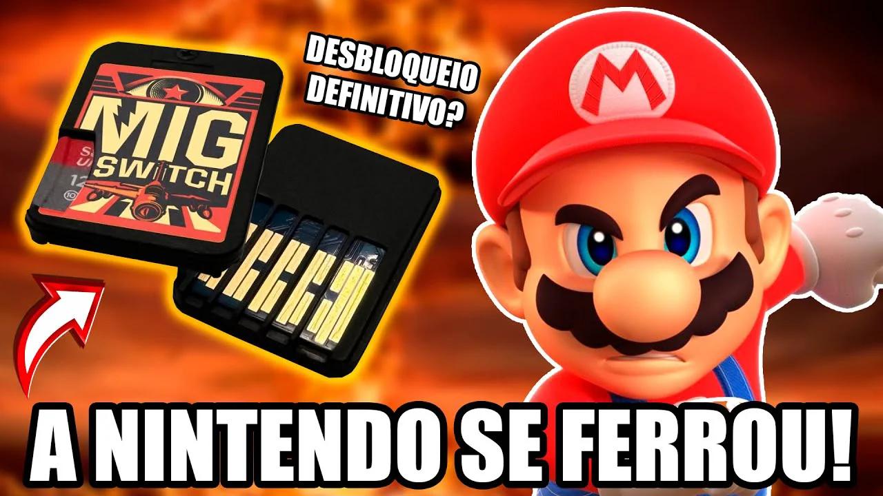 MIG SWITCH é o FLASHCARD de Nintendo Switch! TUDO REVELADO! DÁ ATÉ PRA ...
