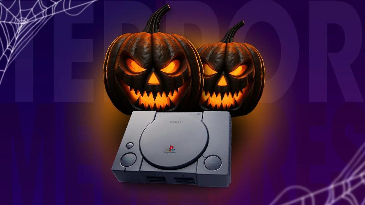 TOP 10 Melhores games de TERROR do PS1! Especial de Halloween!