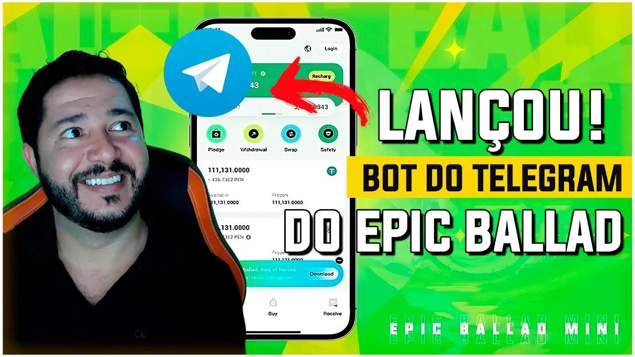 LANÇOU! NOVO BOT DO TELEGRAM DO GAME EPIC BALLAD - NOVAS FUNÇÕES E ...