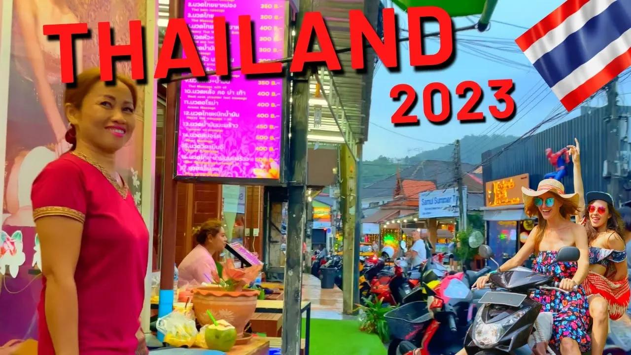 Koh Samui Lamai Bar and Nightlife Walking Tour 2023