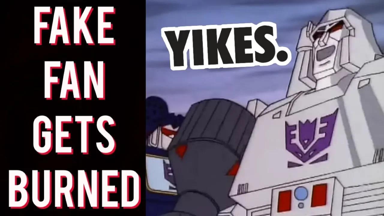 Fake nerd journalist DRAGGED online for messing up Transformers One ...