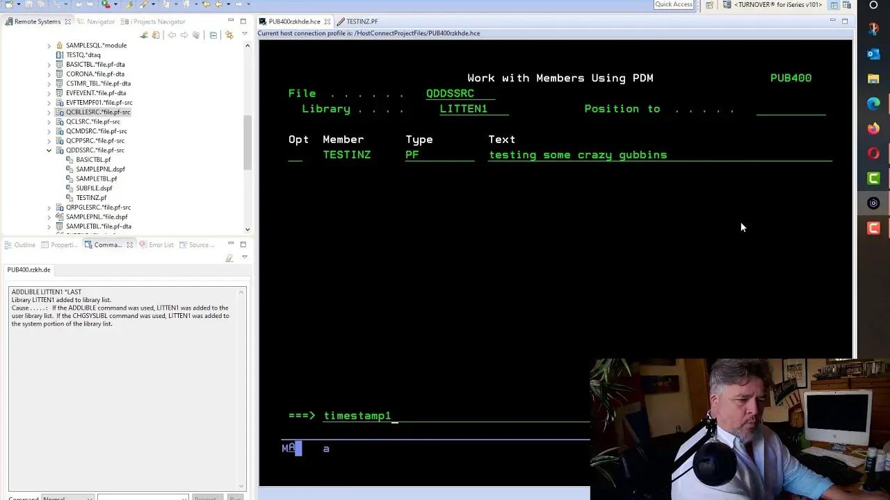 Playing With Ibm I Database Timestamp Date Field And Other Gubbins