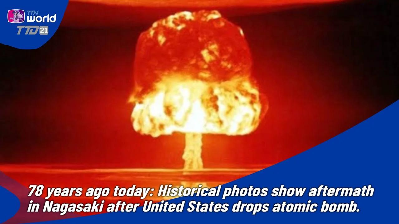 78 years ago today: Historical photos show aftermath in Nagasaki after ...