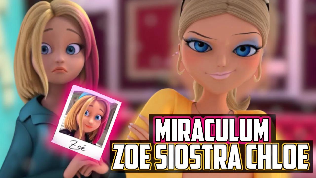 Miraculum Biedronka i Czarny Kot Zoe Siostra Chloe