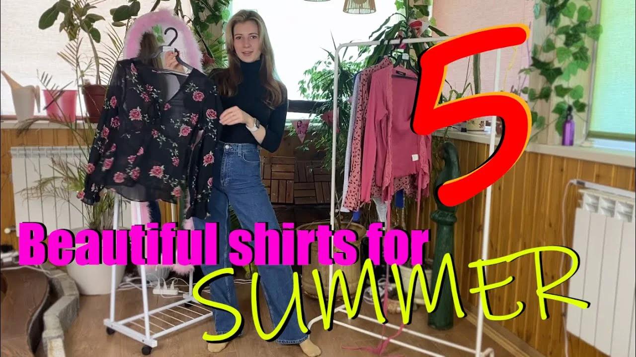 5 BEAUTIFUL Shirts for Summer 🌞🥰 | Try On