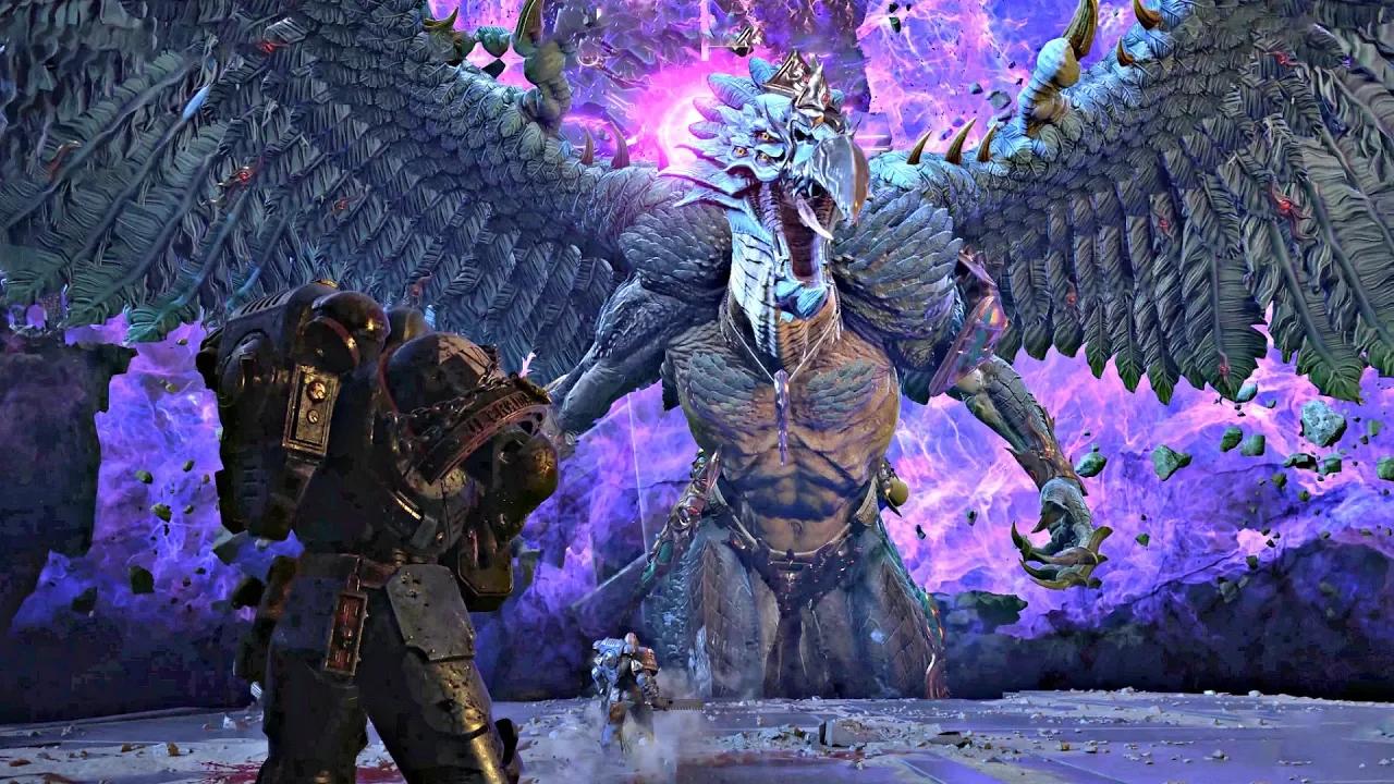 Warhammer 40,000 Space Marine 2 - Final Boss & Ending (2024) 4K 60FPS