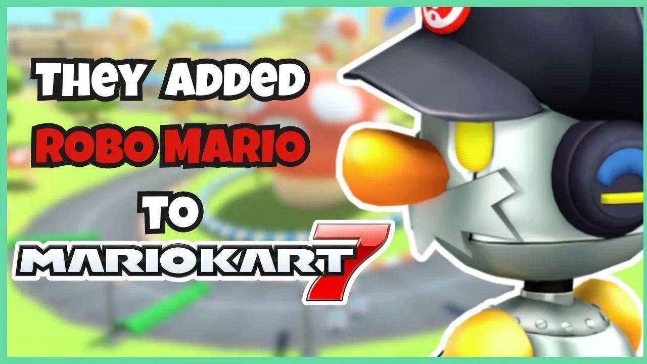 They Added Robo Mario To Mario Kart 7