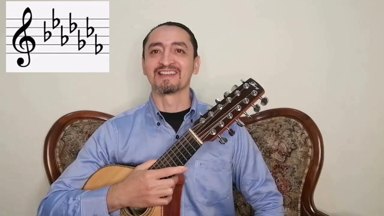 Escala DO BEMOL MAYOR y su relativa menor_Bandola_Dia# 16_Desafío de ...