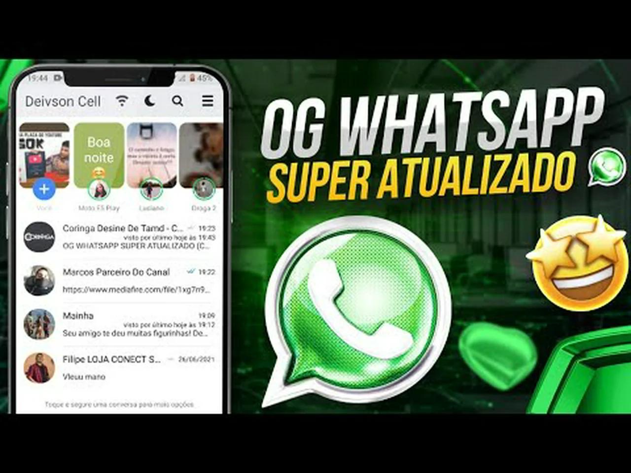 OG WHATSAPP SUPER ATUALIZADO (COM FUNÇÕES INCRÍVEIS)