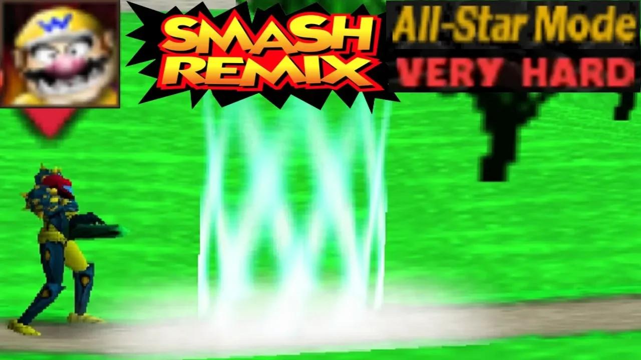 Smash Remix - All-Star Mode Gameplay with Dark Samus (VERY HARD)