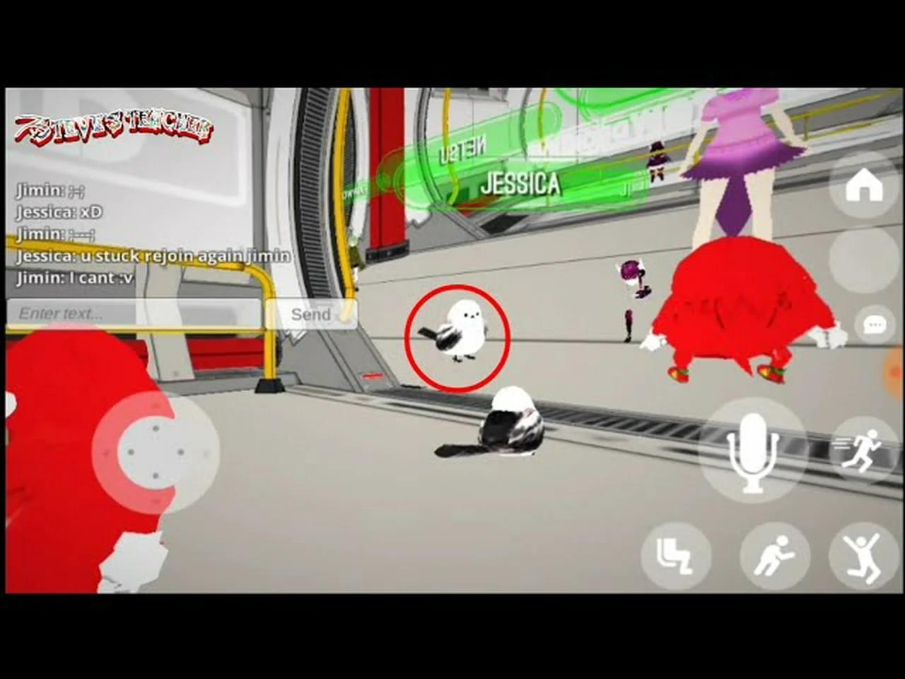 Where to find the bird on Virtual Droid