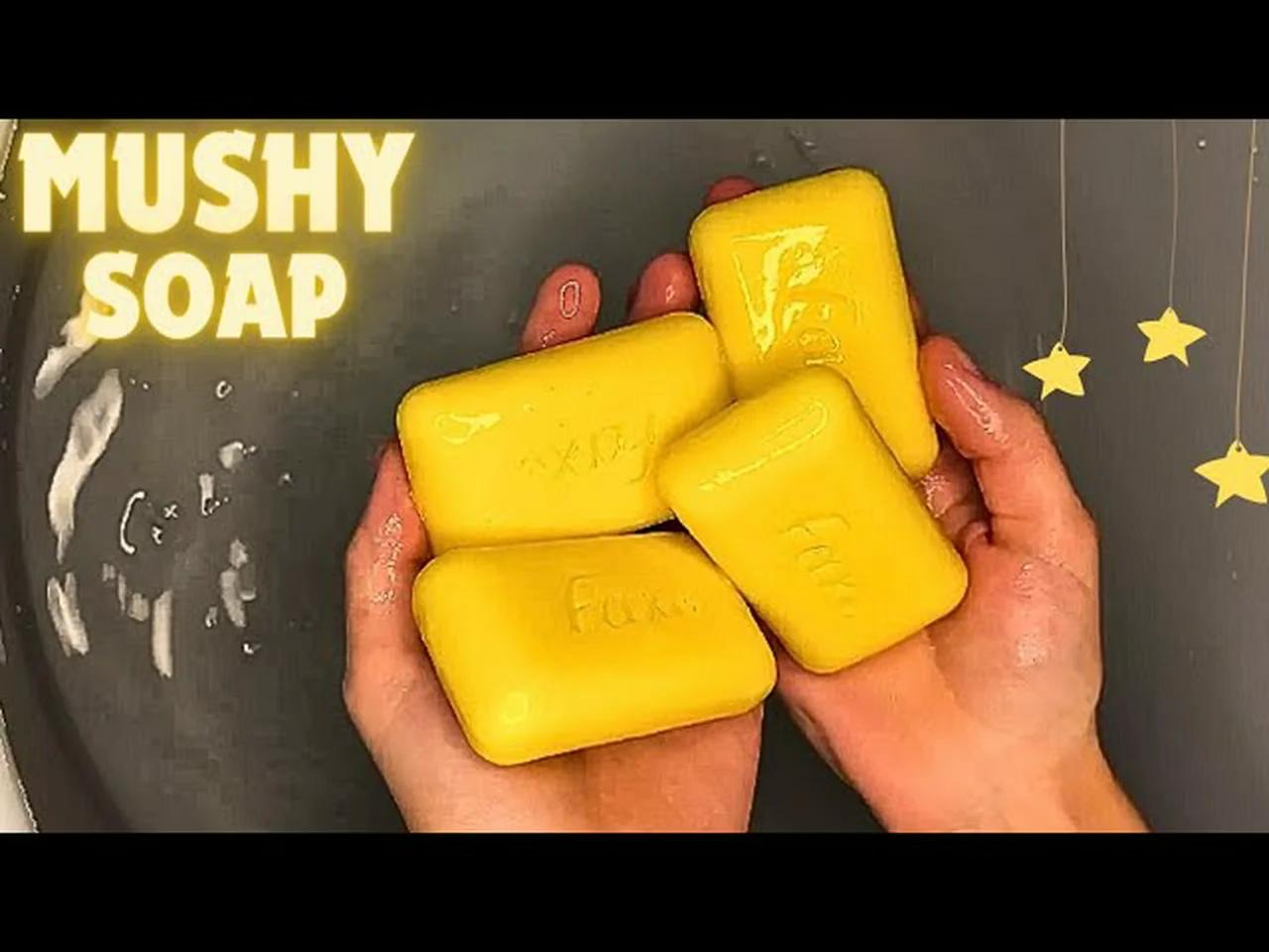 1K SUBS COMPLETED 💥🎉🎈 THANK YOU ALL 🌷🌺 | ASMR 💛🧡 CREAMY SOAP 🔥MUSHY ...