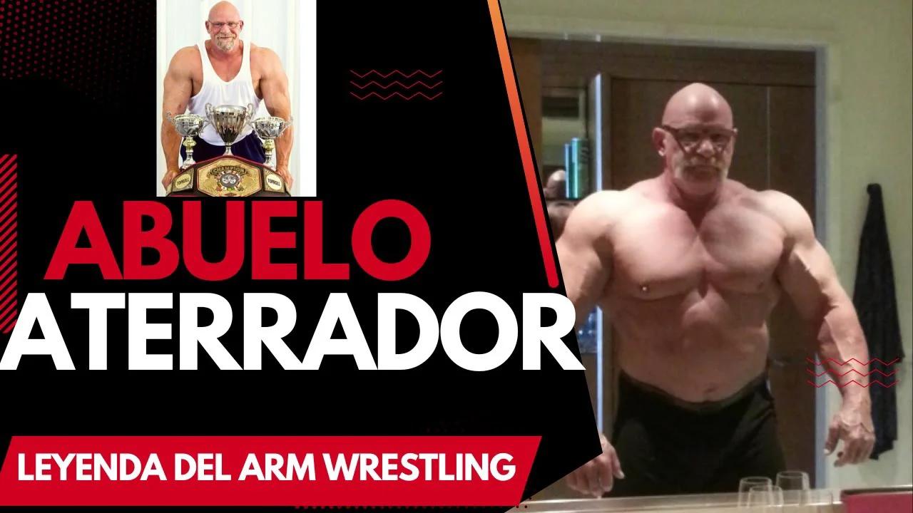 La LEYENDA RICHARD LUPKES el Abuelo MUTANTE del Arm Wrestling