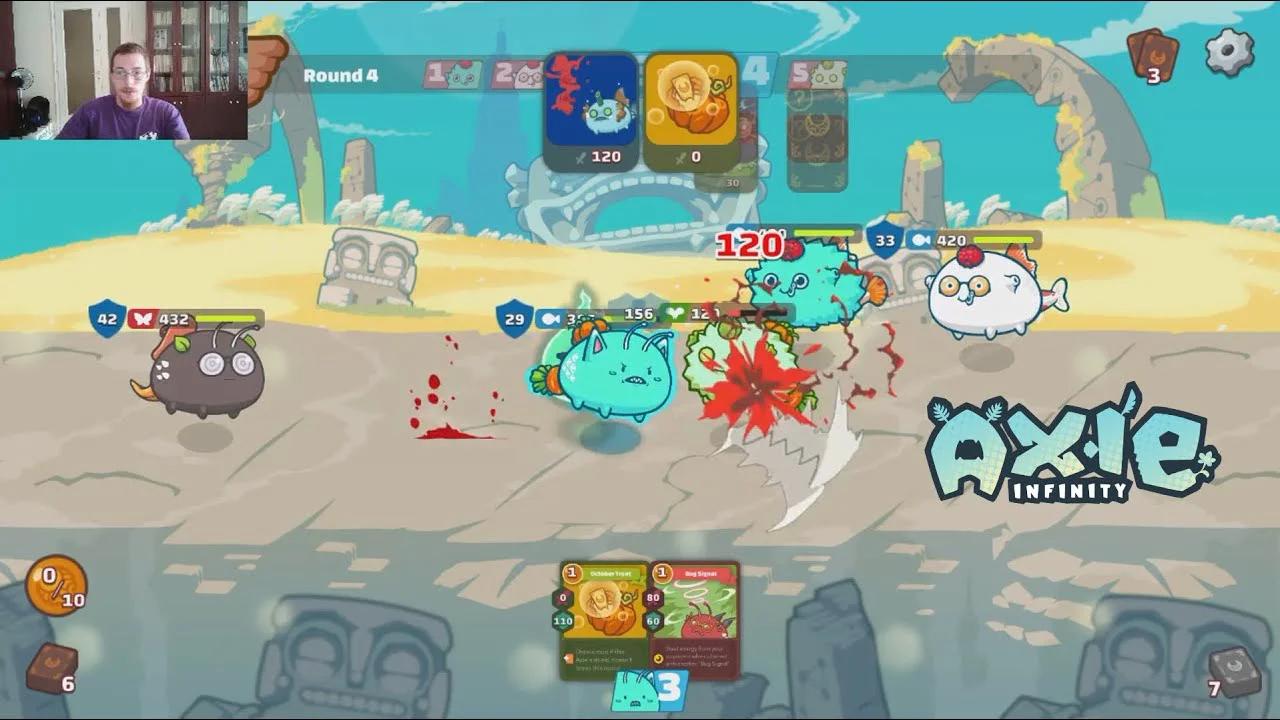 Axie Infinity - Daily Arena Grind (Gameplay & Commentary)