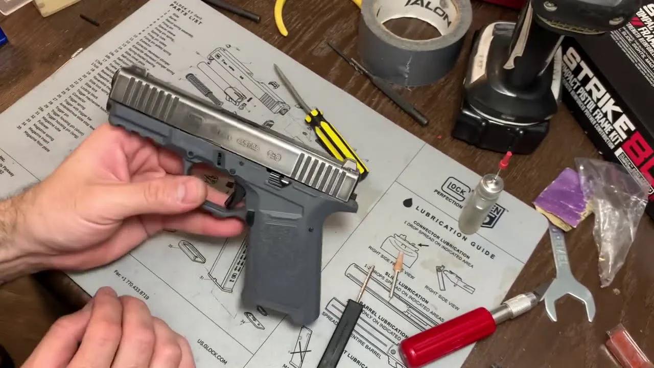 Strike 80 Glock 19 Gen 4 build and how to convert frame