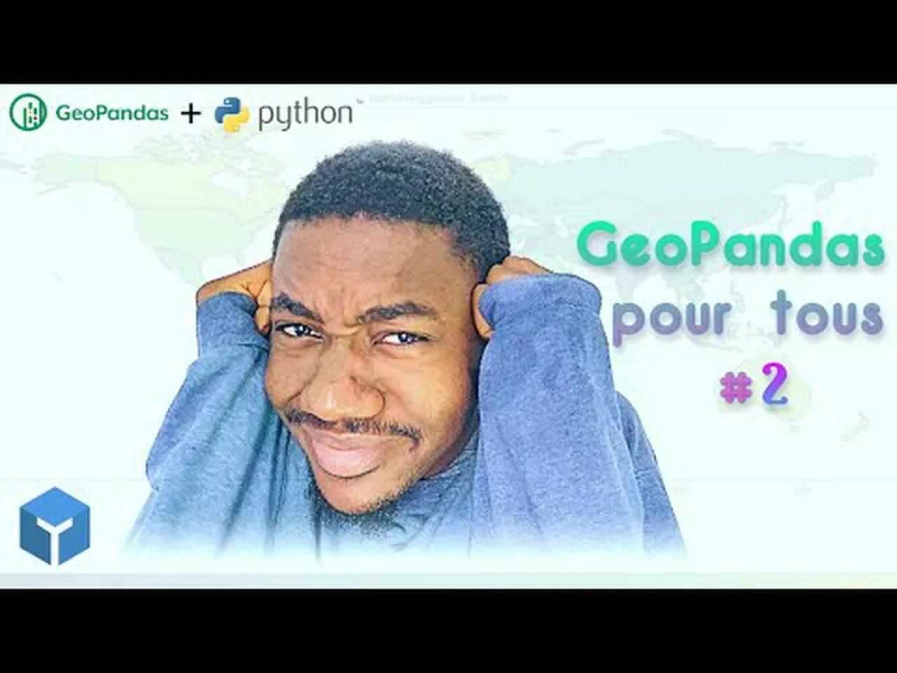 Geopandas Tutoriel -part 2 - Installer Les outils necessaires pour PYTHON