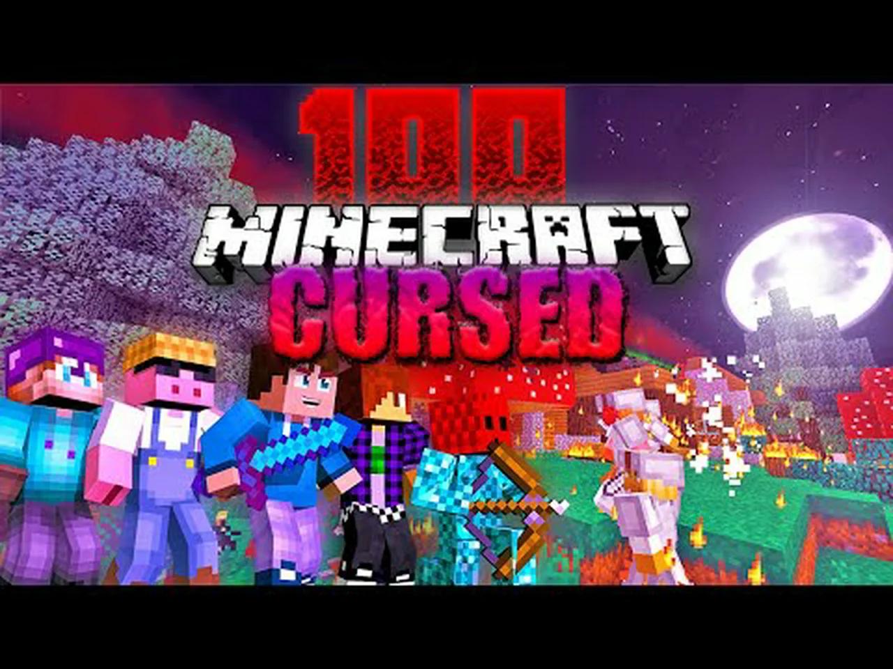 100 Days in CURSED Minecraft Modded that gets HARDER EVERY DAY
