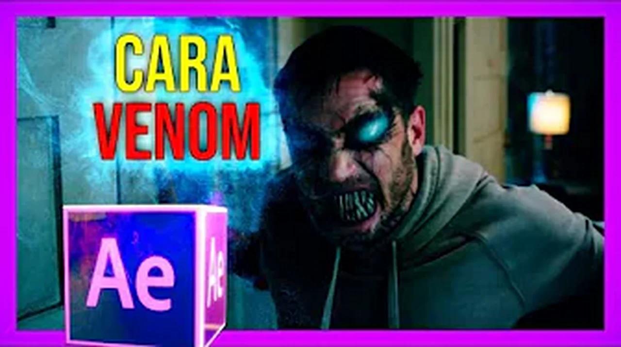 🔥CONVIERTE Tu CARA En VENOM 2 Usando After Effects y Mocha | Tutorial VFX En Español