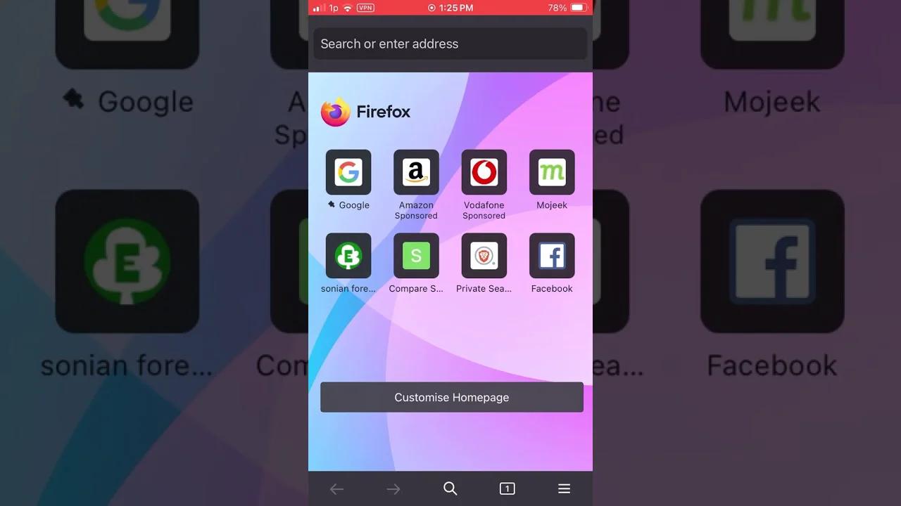 Add Search Engine To Firefox On iPhone / iOS