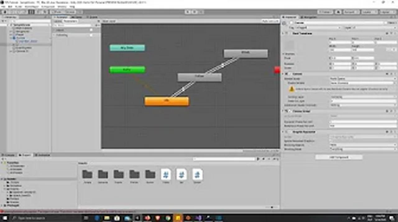 Unity Top Down Shooter Tutorial - part05 - EnemyAI - Zombie , Finite State Machine