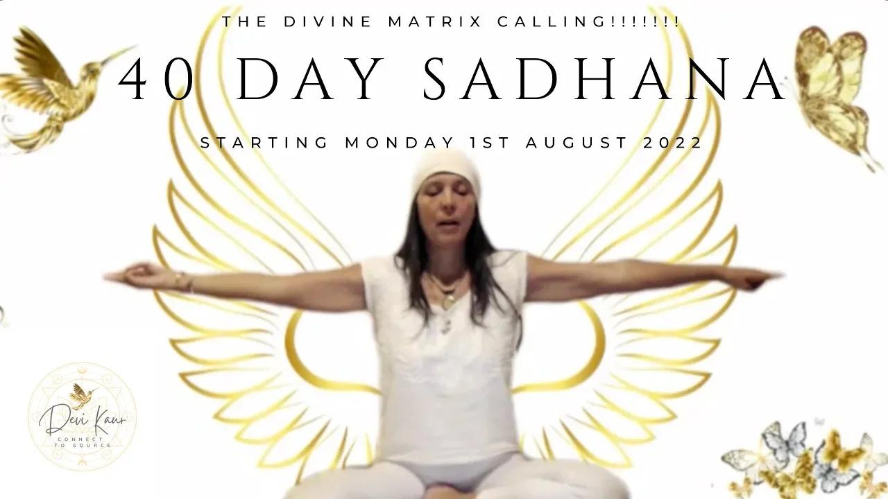 Sadhana with Devi - The Morning Practice - STARTING 1ST AUGUST 2022 ...