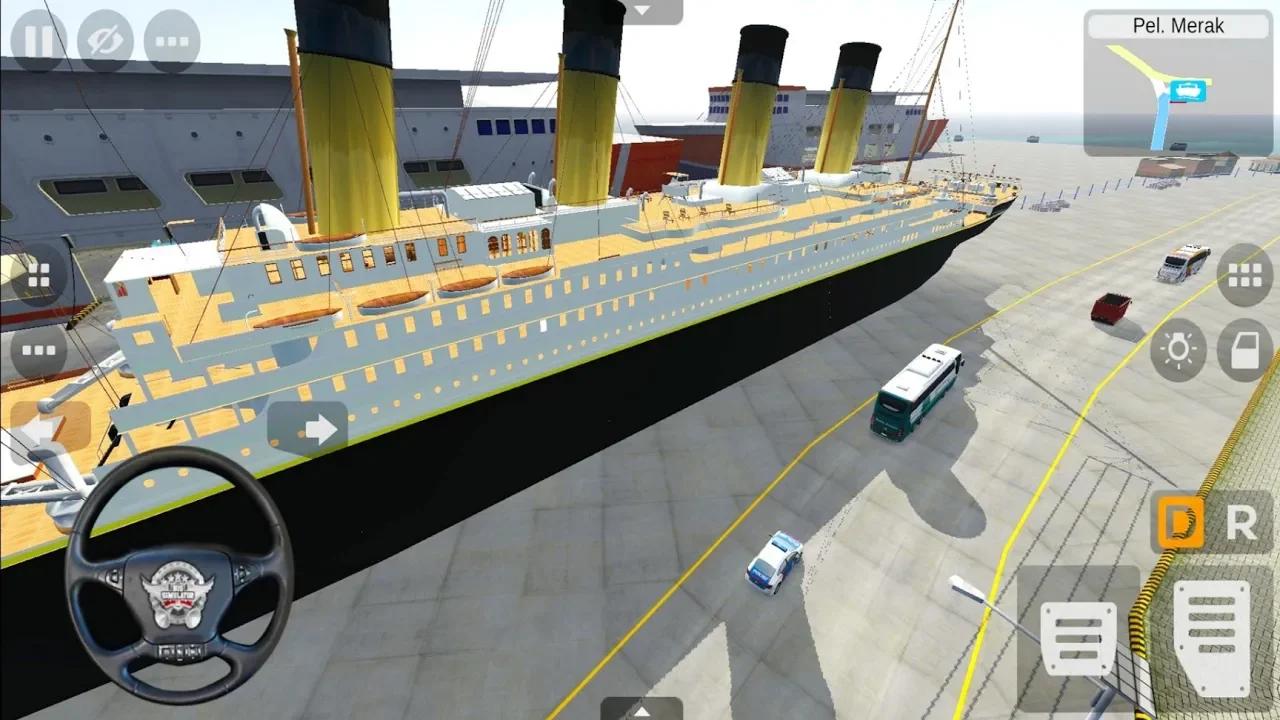 Selfie With Titanic | Titanic Mod BUSSID | Bus Simulator Indonesia Android Gameplay HD