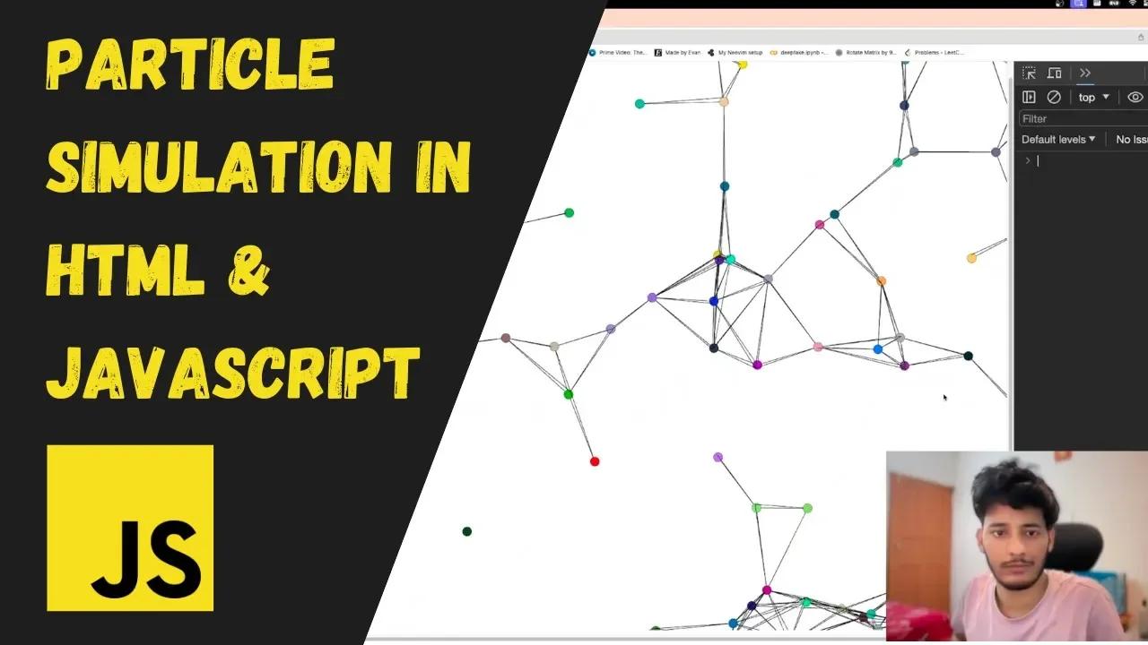 Creating an amazing looking particle system in javascript