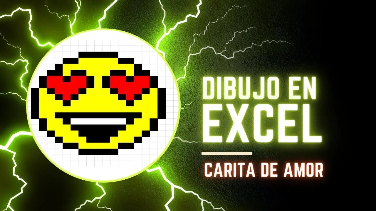 Emoji de la CARITA Feliz en EXCEL ¿Cómo se dibuja? - Pixel aRt