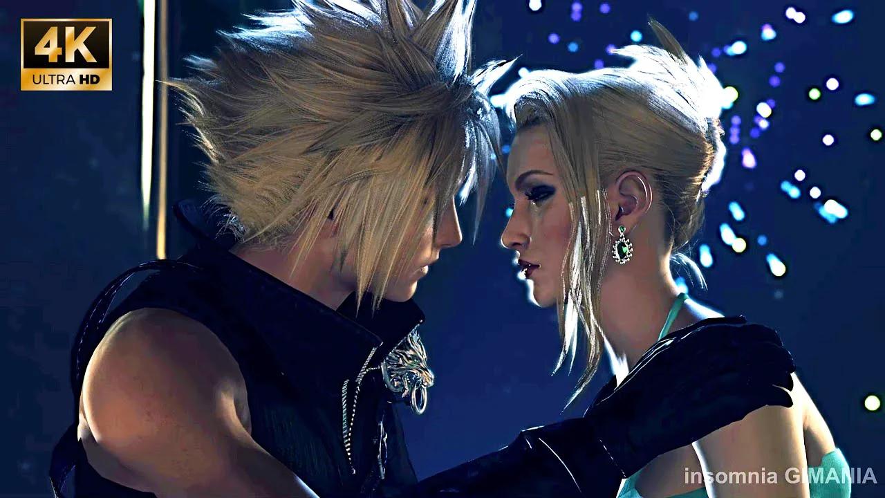 Cloud Love Scarlet FF7 Rebirth PC MOD 4K Gameplay Gold Saucer Scene
