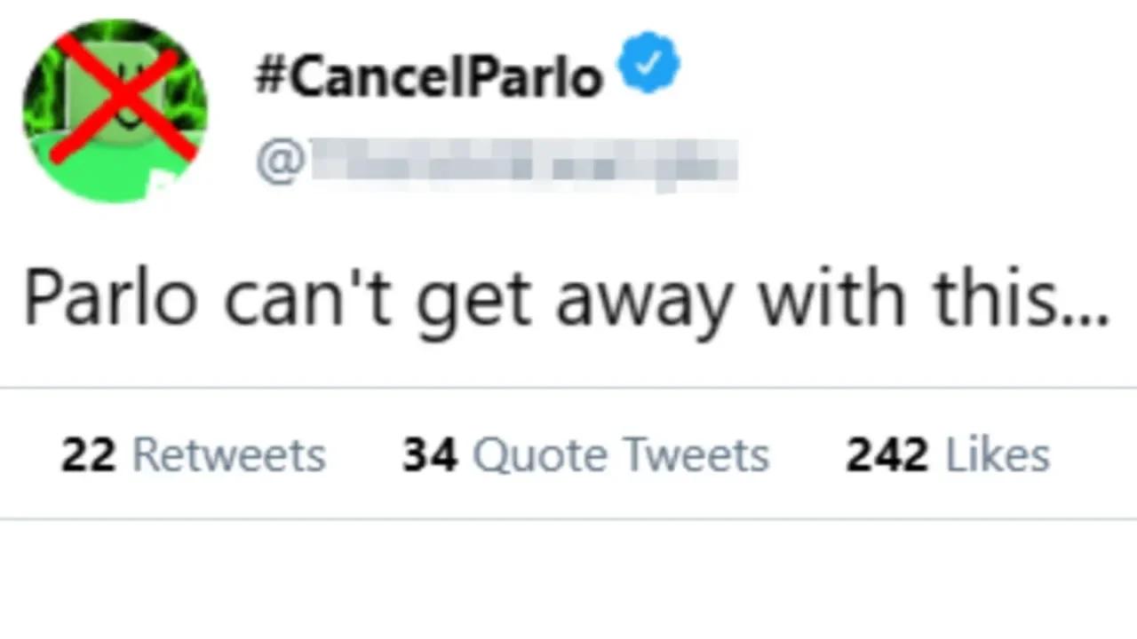 Huge Roblox Parlo Drama