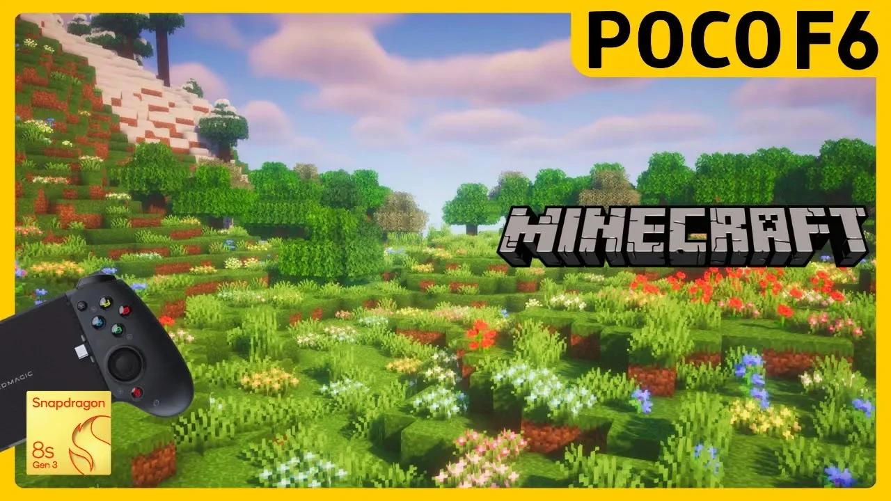 Minecraft | Android Gameplay | Xiaomi Poco F6 | 12/512 | Snapdragon 8s ...