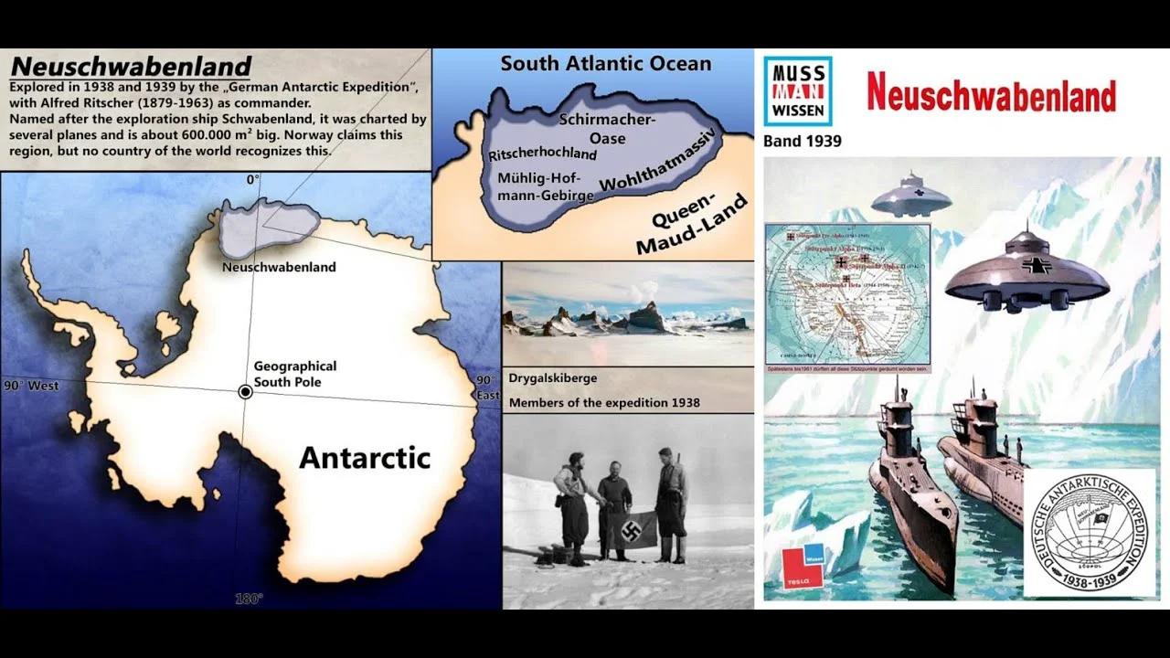 Third Reich Operation UFO - Antarctica Nazi Base. Rare Russian ...