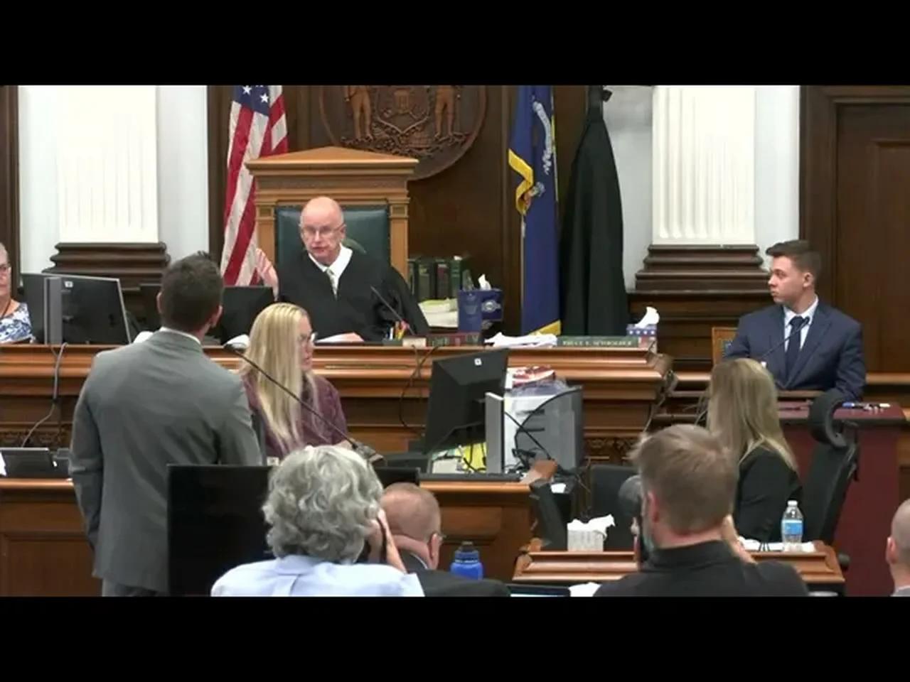 Viral Moment - Judge Snaps At Prosecutor In Kyle Rittenhouse Trial As ...