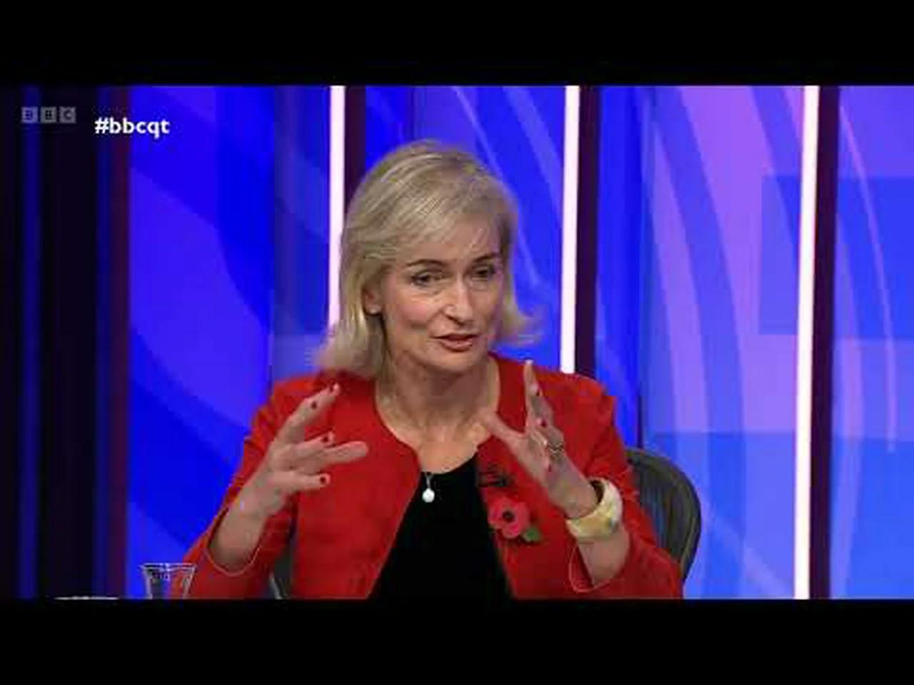 Question Time Live From Horsham in West Sussex.03/11/2022