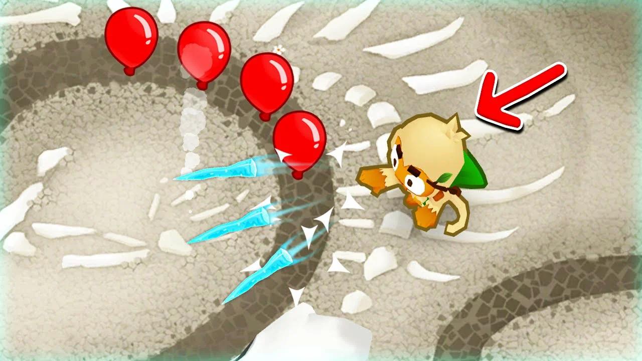 Why is this Druid shooting Icicles? (BTD 6)