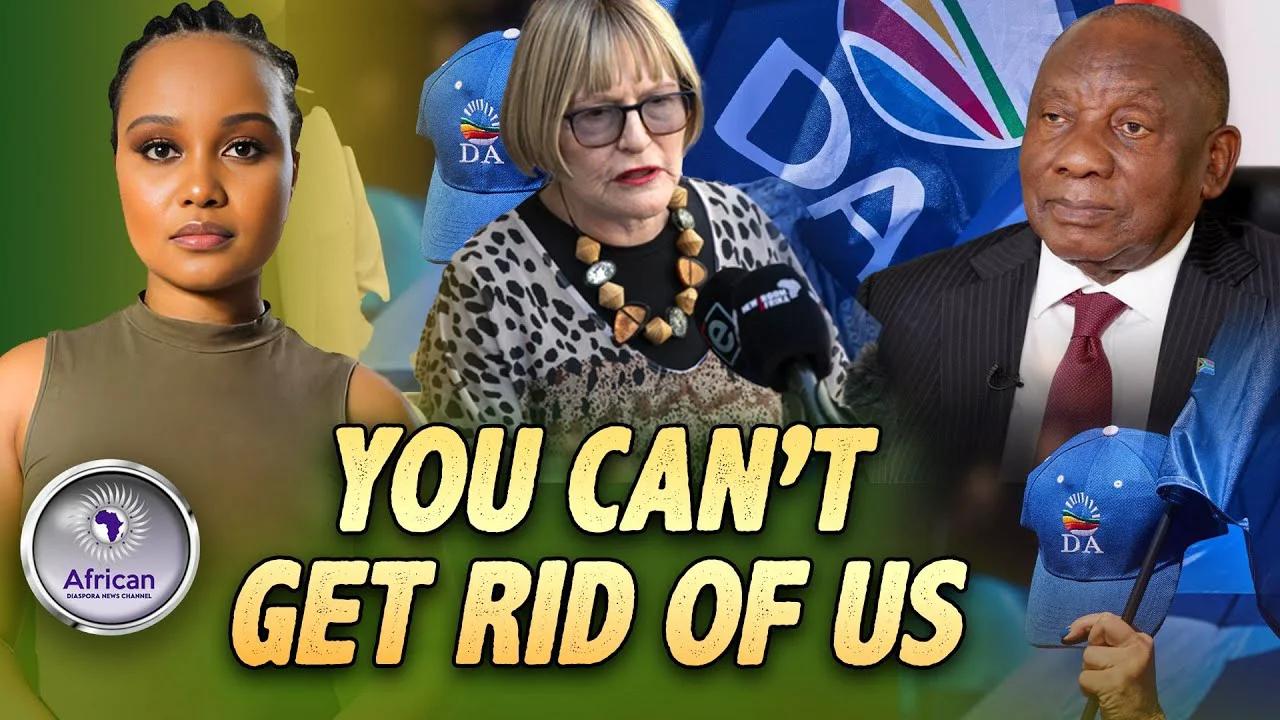 The DA Tells The ANC That They Are STUCK With Each Other, And There Is ...