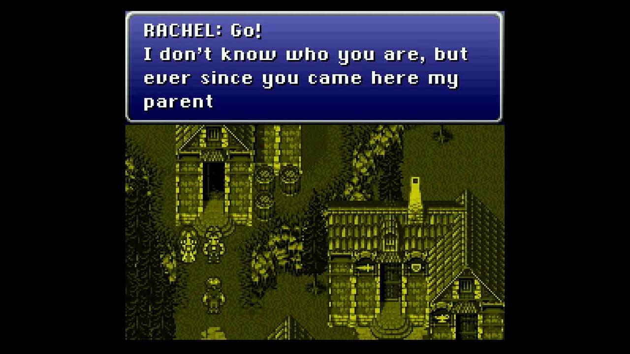 Final Fantasy VI (SNES) - Cutscenes - Backstory of Rachel