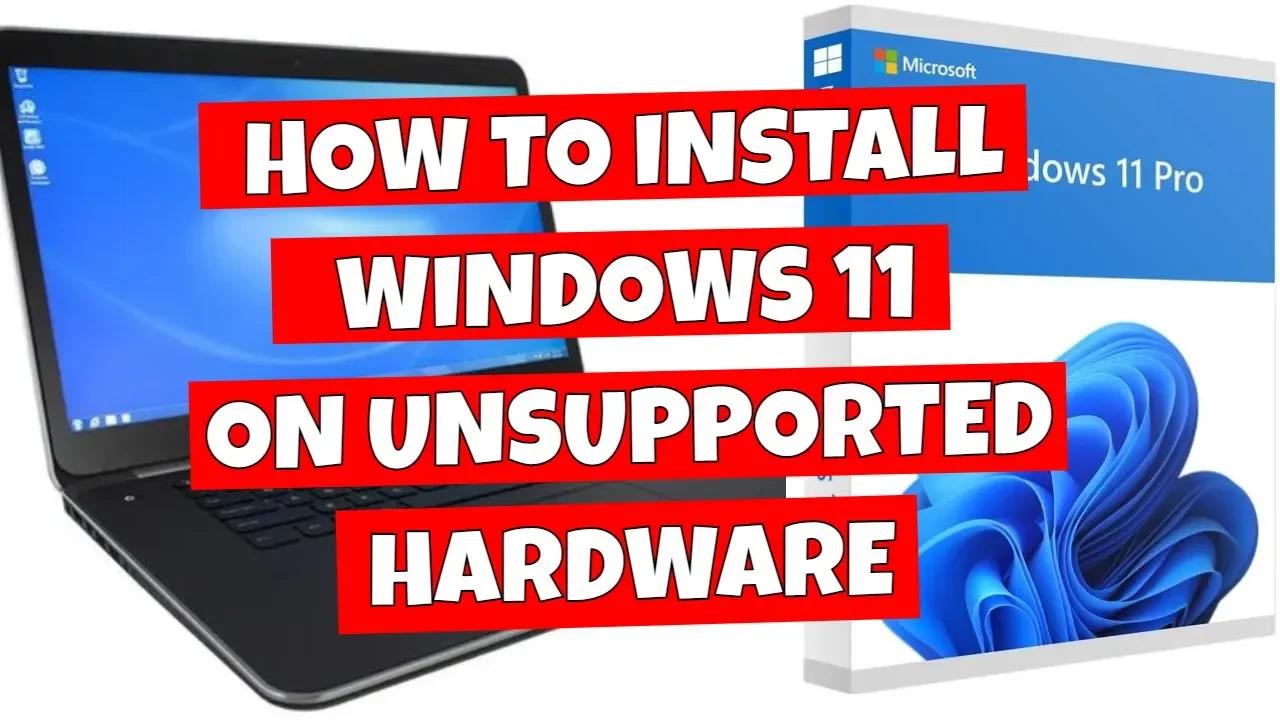 Create A Bootable Windows 11 Install Disk For Non Supported Hardware