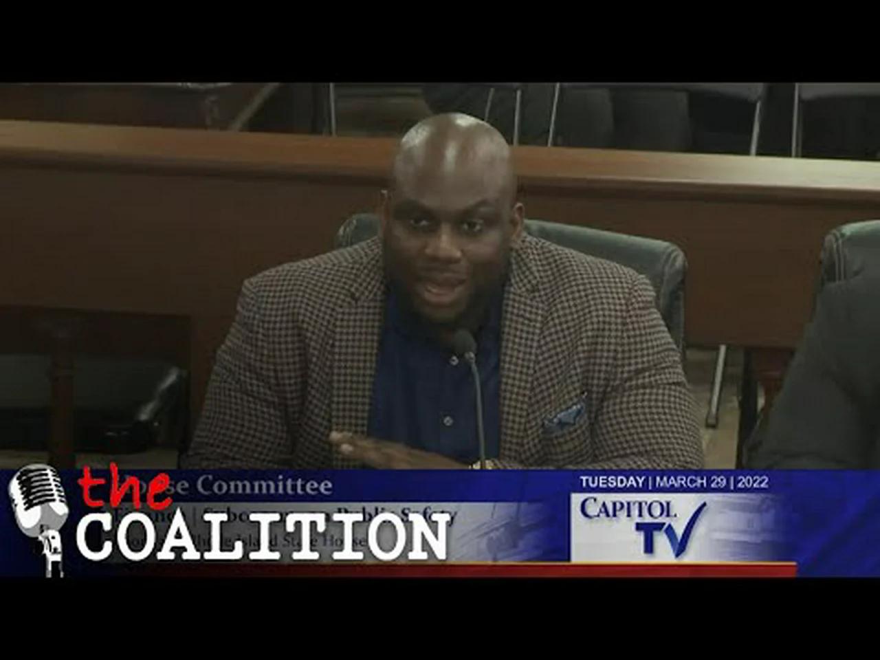 Brandon Robinson: Solitary Confinement in Rhode Island-RI House Finance Subcommittee Public Safety