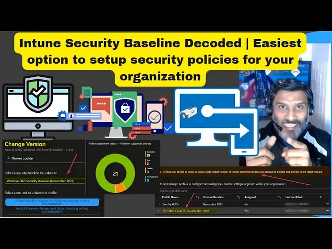 Intune Security Baseline Decoded Easiest option to setup security ...
