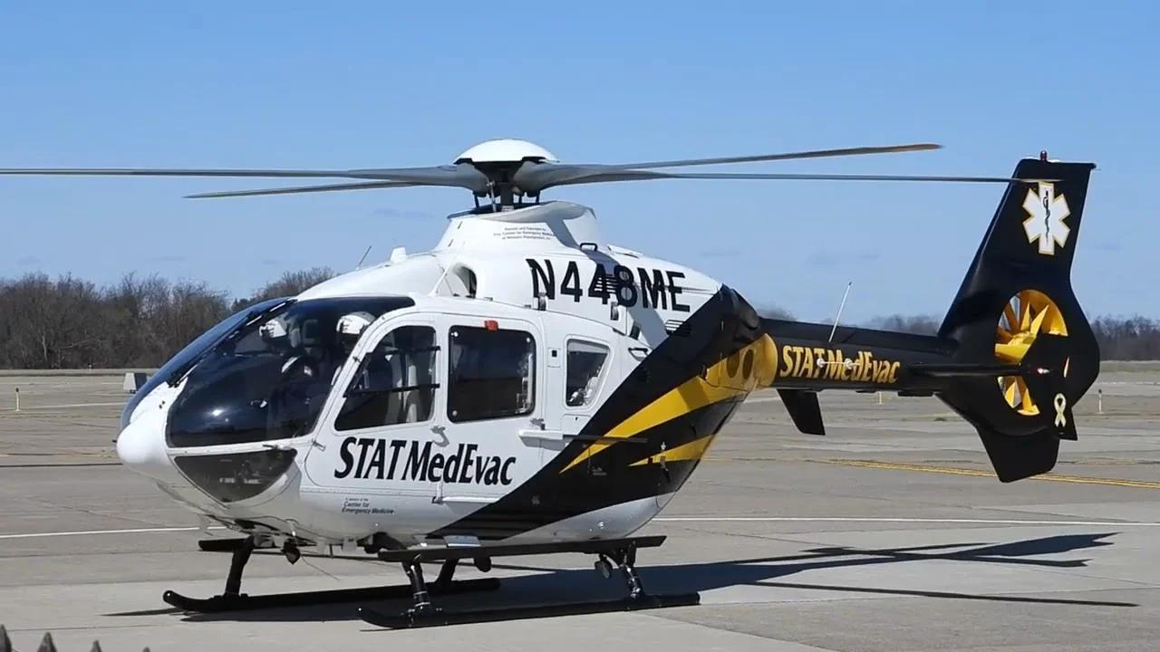 N448ME - STAT MedEvac 11 Taking Off
