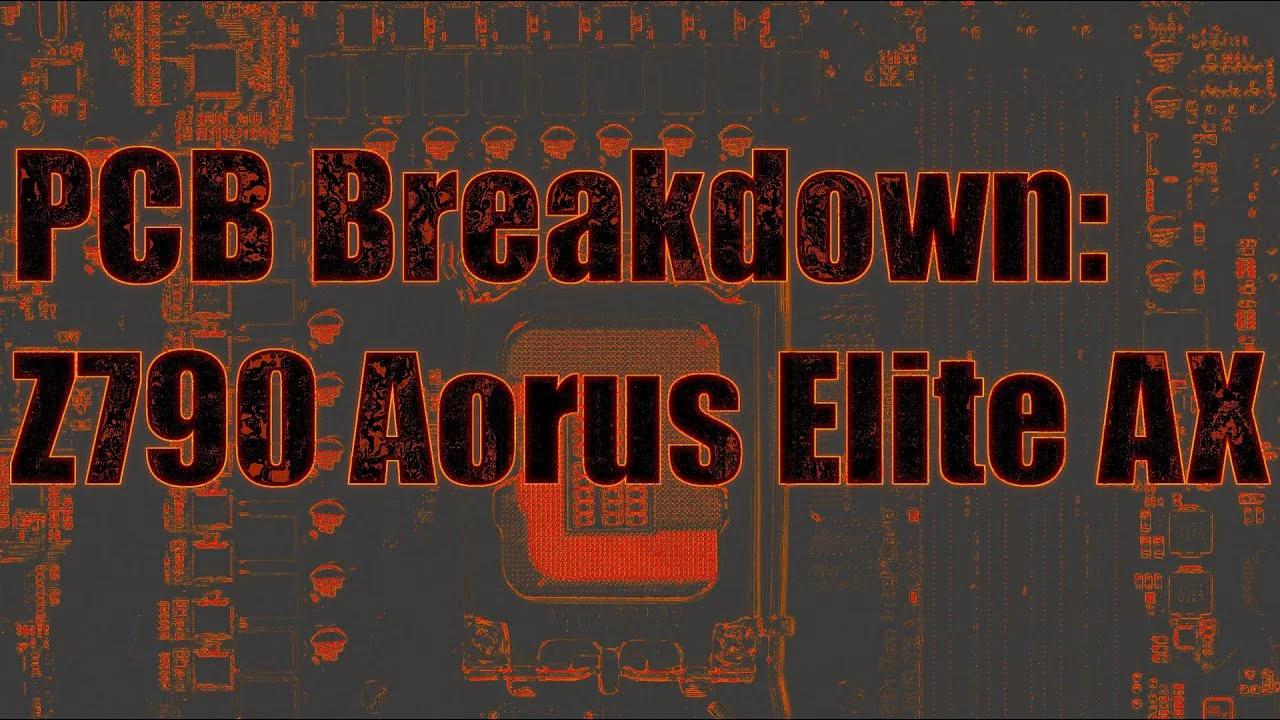 mobo PCB Breakdown: Gigabyte Z790 Aorus Elite AX