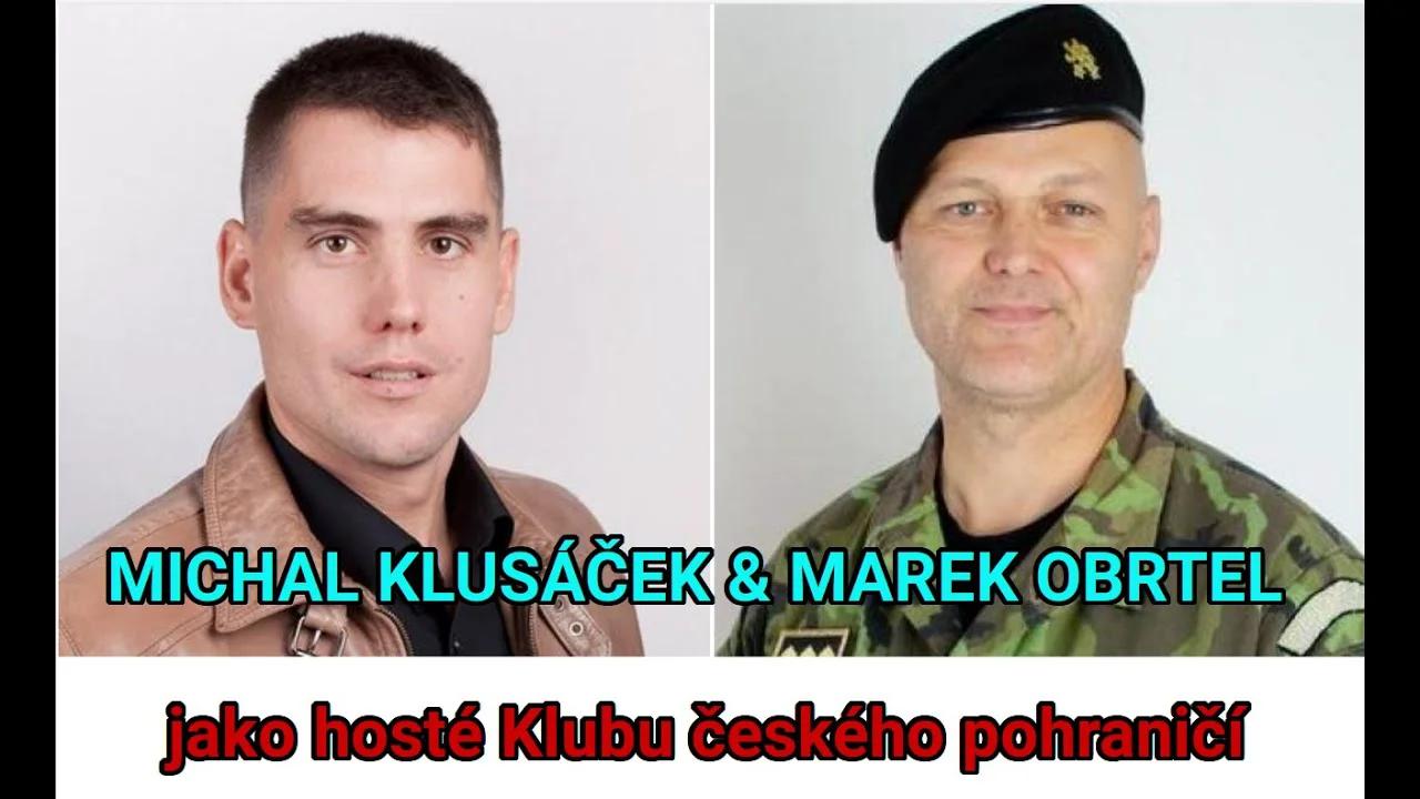 Michal Klusáček a Marek Obrtel jako hosté Klubu českého pohraničí v Liberci 29.11.2024