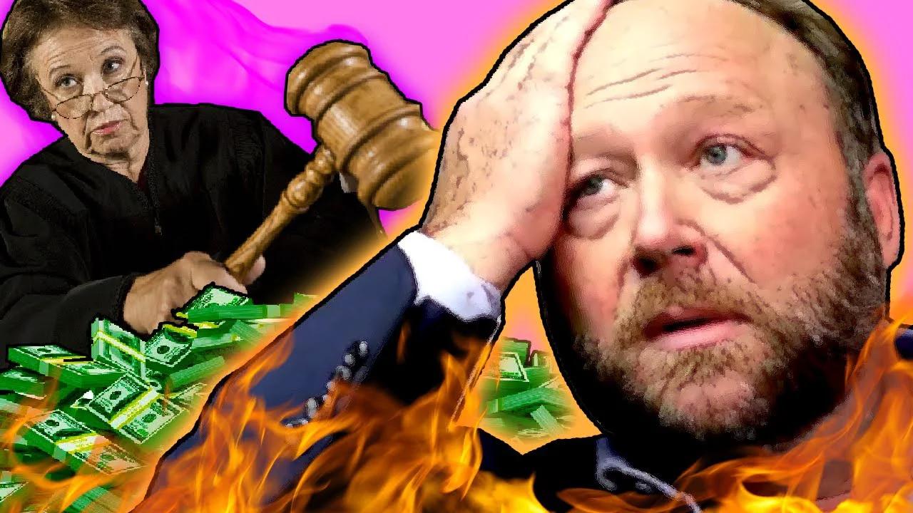CONSPIRACY GRIFTER Alex Jones FILES for BANKRUPTCY! (But could this ...