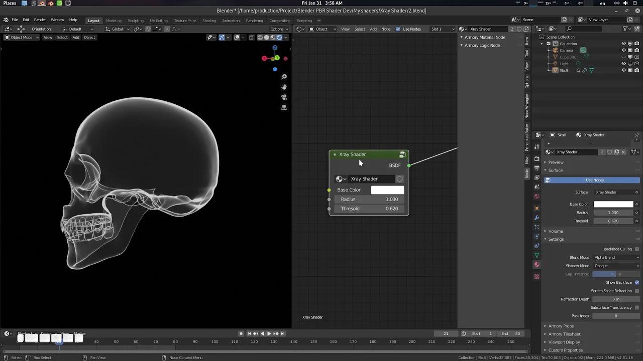 Xray Shader For Blender Eevee Tutorial