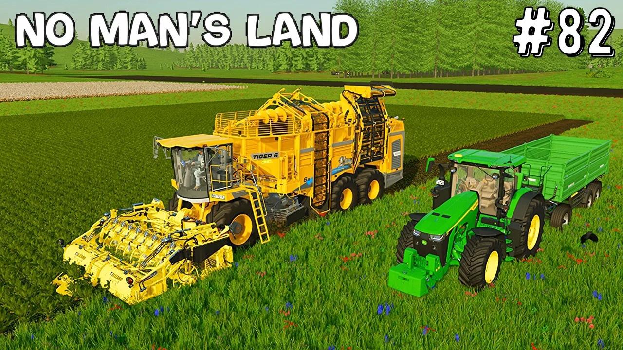 farming Simulator 22 fs22 timelapse Ep # 82 No Man's Land Map fs22 Mods