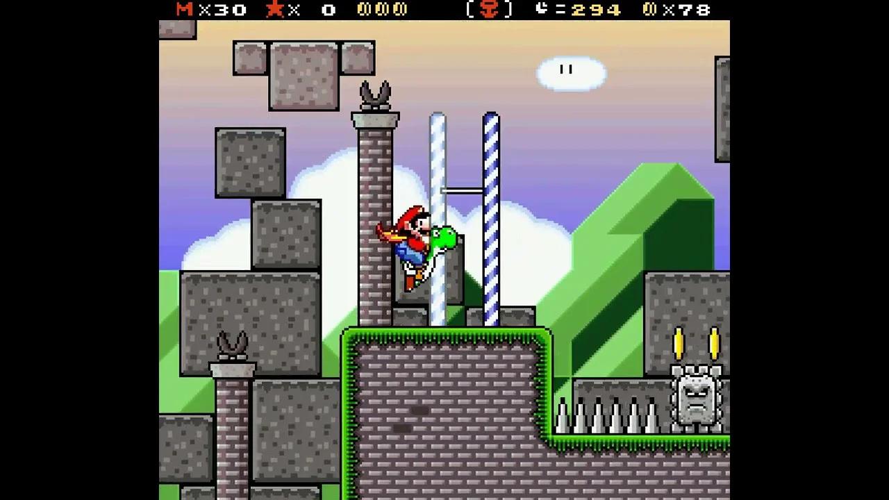 Super Mario World: Quest for Gaming - Stone Ruins