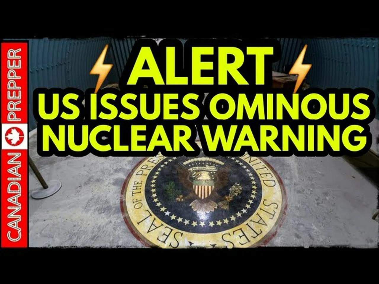 ⚡ALERT! US NUCLEAR WARNING, CHINA SAYS FK U! RUSSIA DOOMSDAY ALERT ...